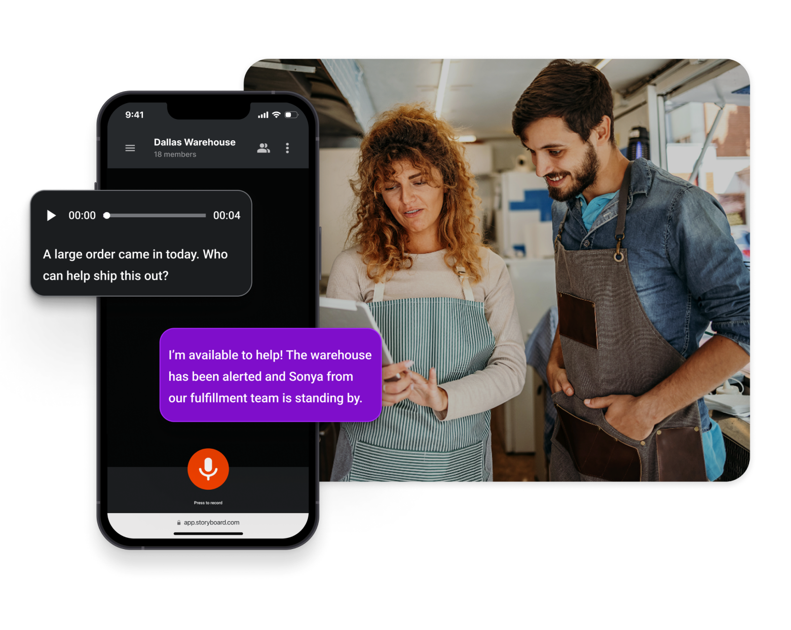 Chat by Storyboard | Voice Messaging Supercharged